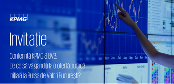 Invitație KPMG – Conferință KPMG & BVB: De ce să vă gândiți la o ofertă ...